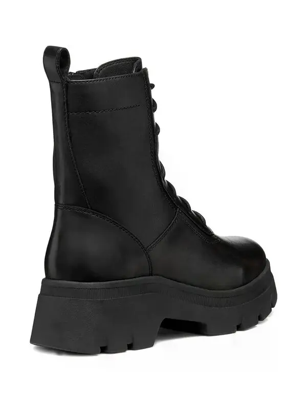 Geox Lace-up Leather Boots