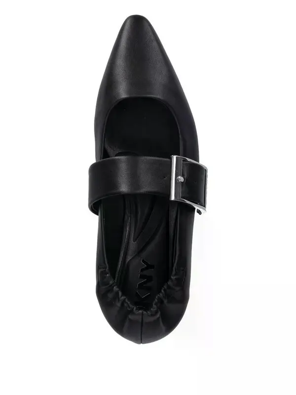 Dkny Buckle-strap Ballet Flats