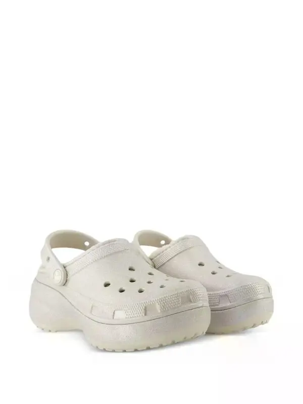 CROCS Glitter Clogs - Neutrals