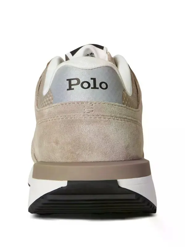 Polo Ralph Lauren Lace-up Suede-leather Sneakers - Neutrals