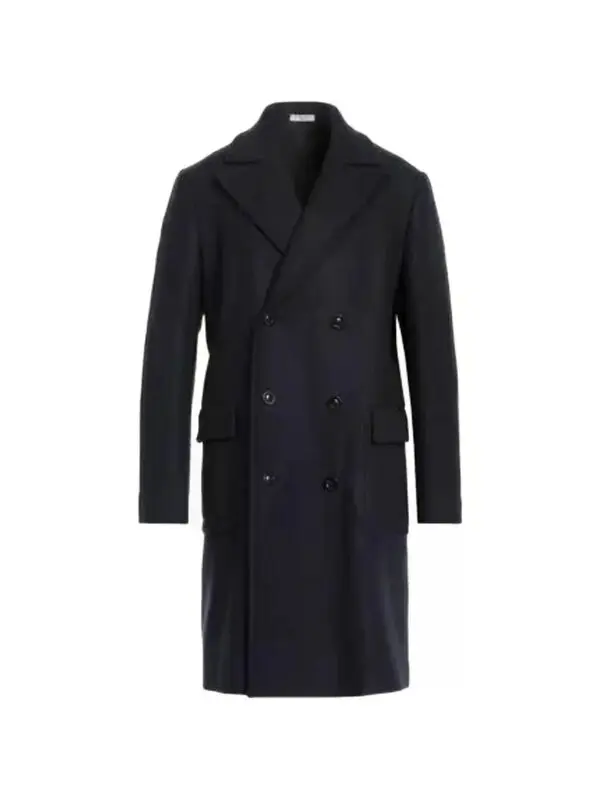 Boglioli Double-breasted Wool Coat