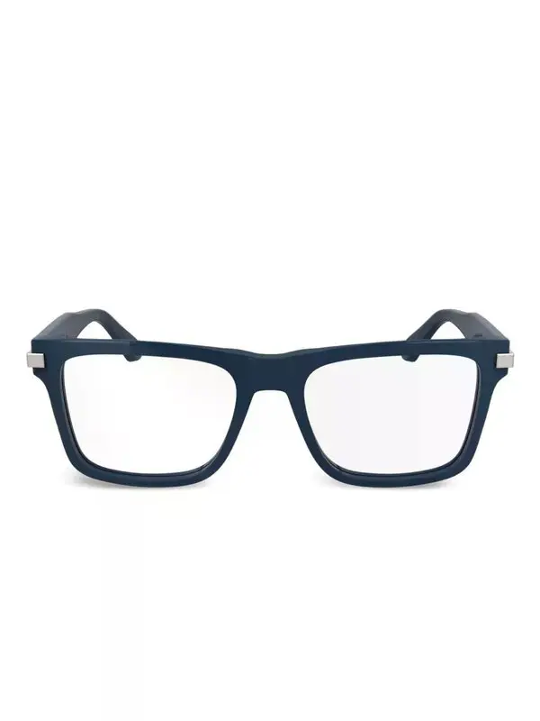 Calvin Klein Square-frame Glasses - Blue