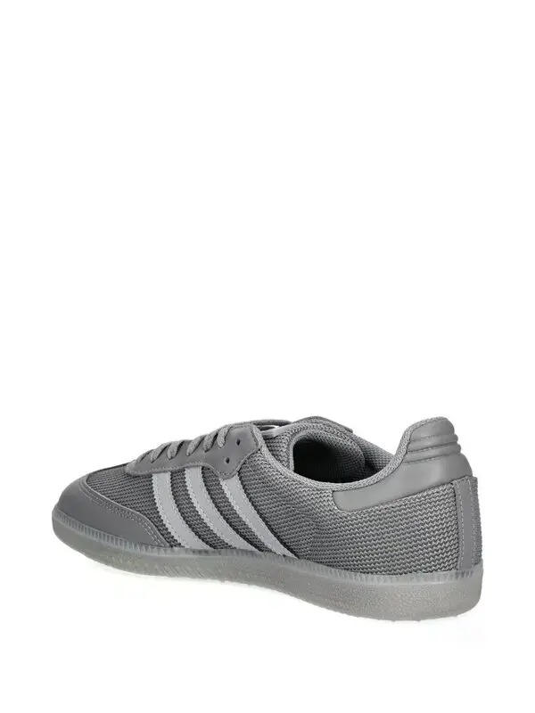 Adidas Samba Og Stripe Detail Sneakers - Grey