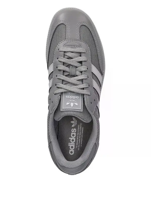 Adidas Samba Og Stripe Detail Sneakers - Grey
