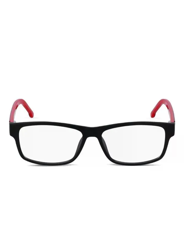 Lacoste Trimmed Rectangle Glasses - Black