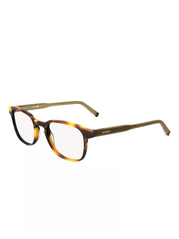 Lacoste Tortoiseshell Rectangle Glasses
