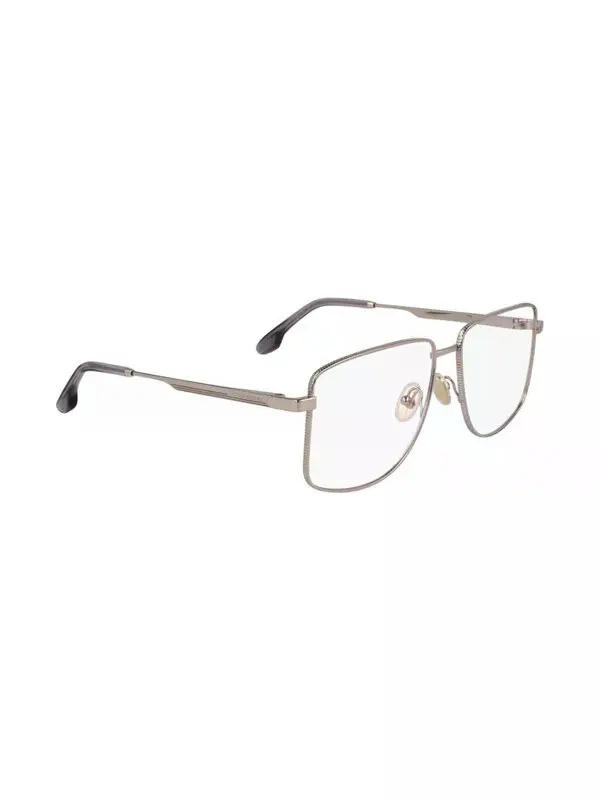 Victoria Beckham Rectangle Frame Sunglasses - Silver