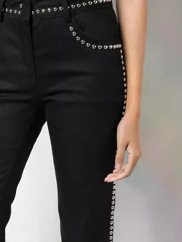 Giambattista Valli Stud Embellished Flared Trousers