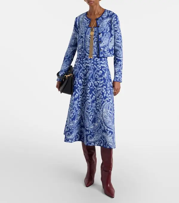 Etro Knitted Midi Dress