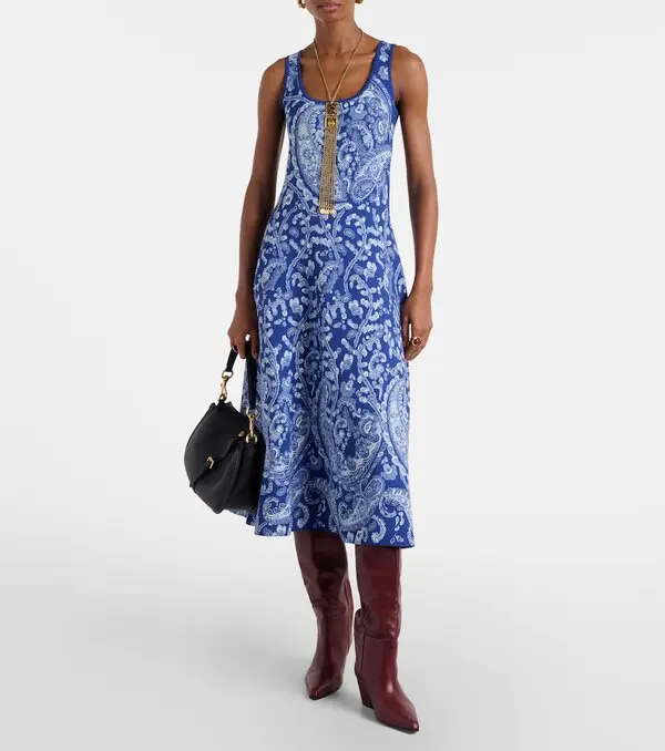 Etro Knitted Midi Dress