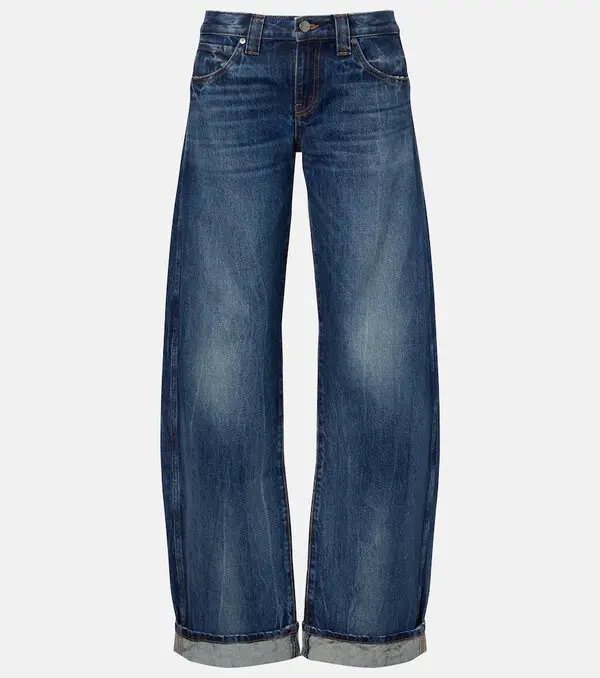 Khaite Karo Barrel-leg Jeans