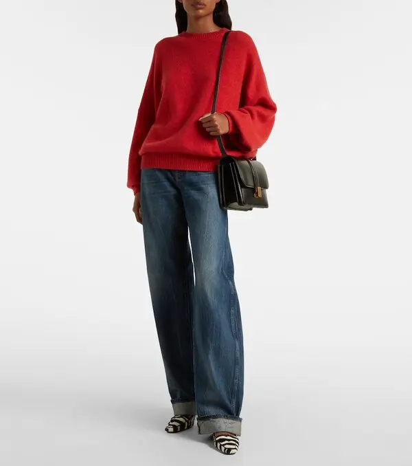 Khaite Karo Barrel-leg Jeans
