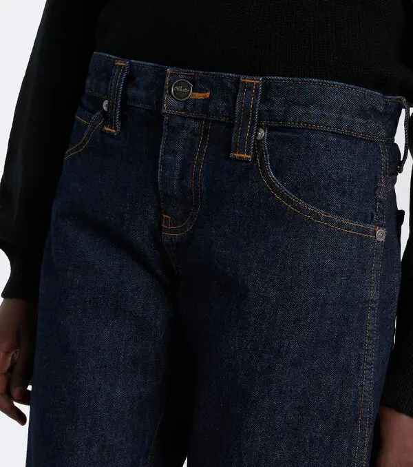 Khaite Karo Barrel-leg Jeans - Blue