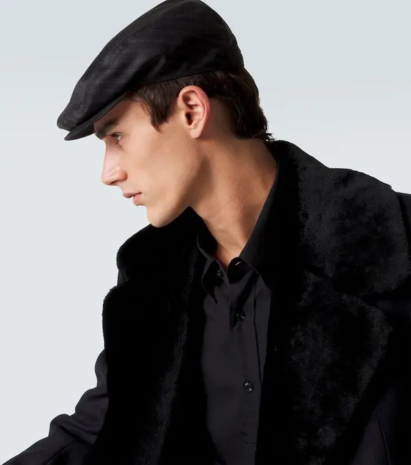 Dolce & Gabbana Striped Wool Cap