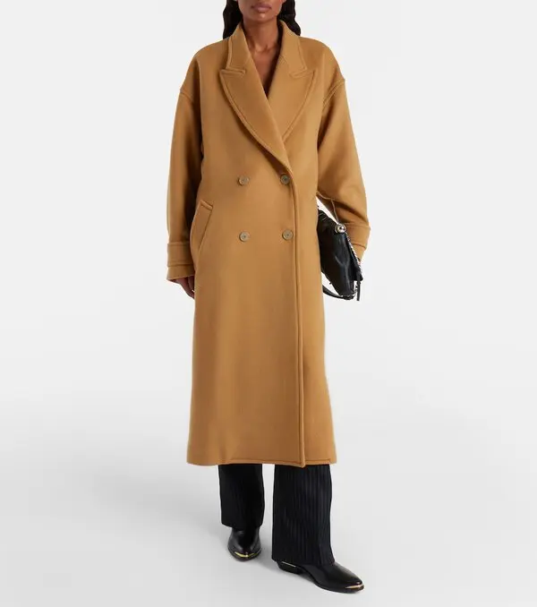 Isabel Marant Étoile Winry Wool And Cashmere-blend Coat