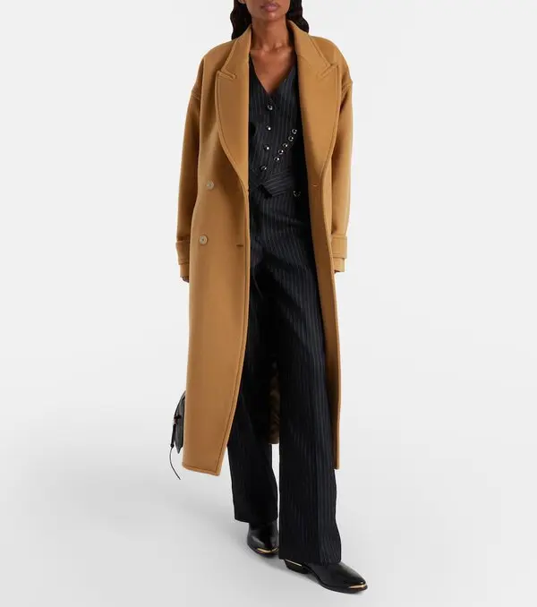 Isabel Marant Étoile Winry Wool And Cashmere-blend Coat
