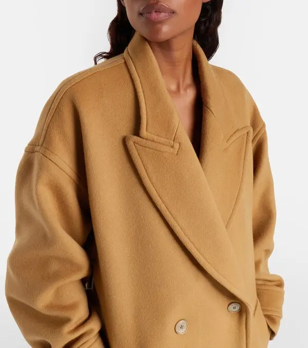Isabel Marant Étoile Winry Wool And Cashmere-blend Coat