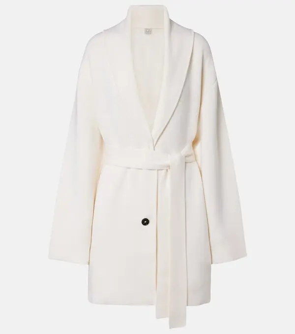 TOTEME Belted Wool Coat