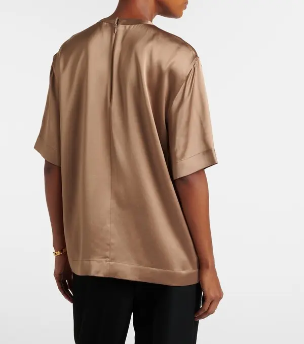 TOTEME Satin T-shirt