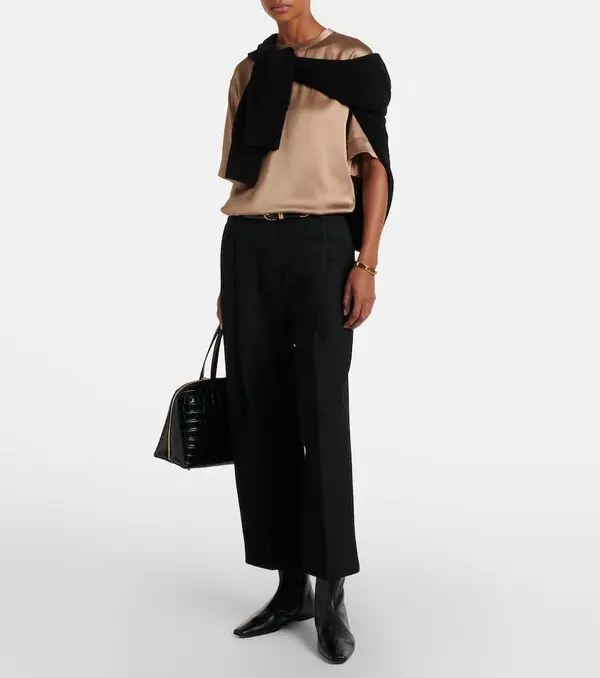TOTEME Satin T-shirt