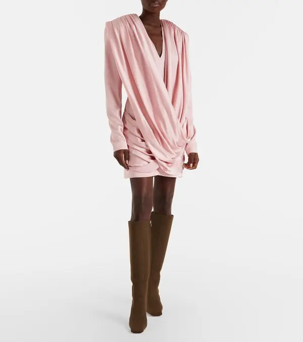 Stella McCartney Knee-high Square Toe Zip-up Boots