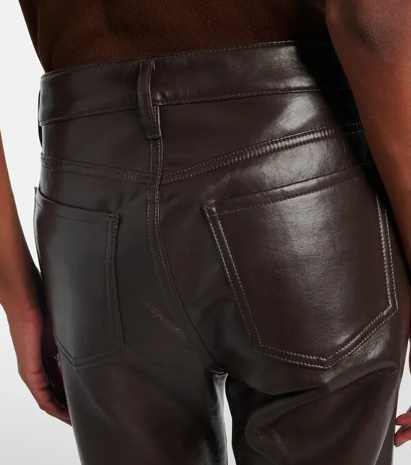 Citizens Of Humanity Genova Low-rise Bootcut Pants - Brown
