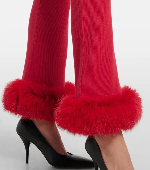 Balenciaga Low-rise Cotton Capri Pants