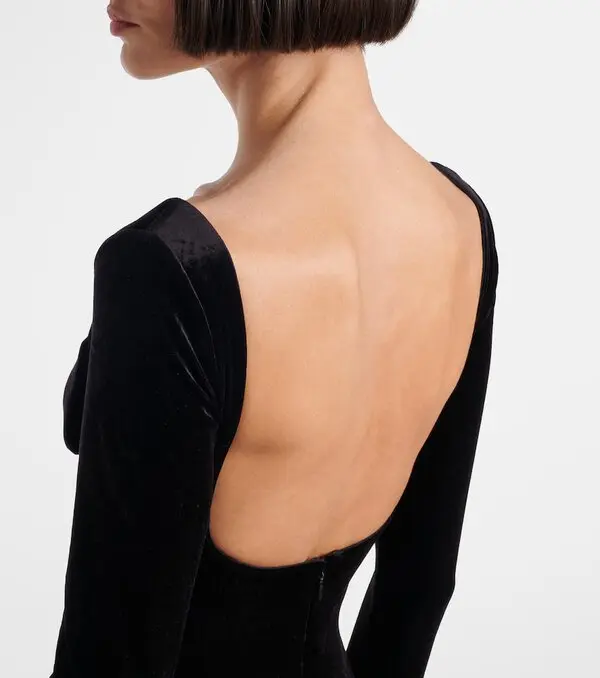 Balenciaga Velvet Gown