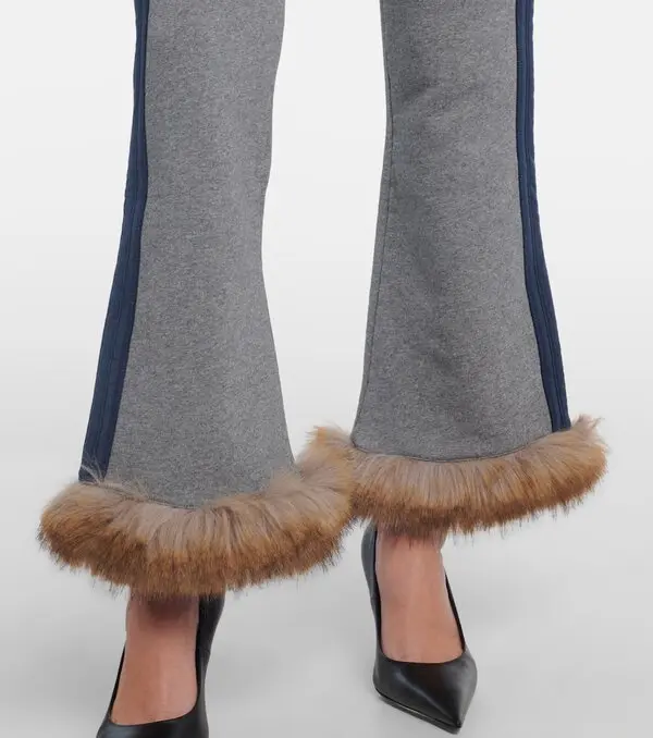 Balenciaga Embroidered Cotton Capri Pants