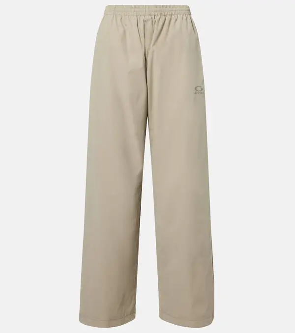 Balenciaga Oversized Wide-leg Track Pants - Beige