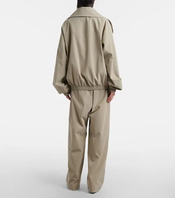 Balenciaga Oversized Wide-leg Track Pants