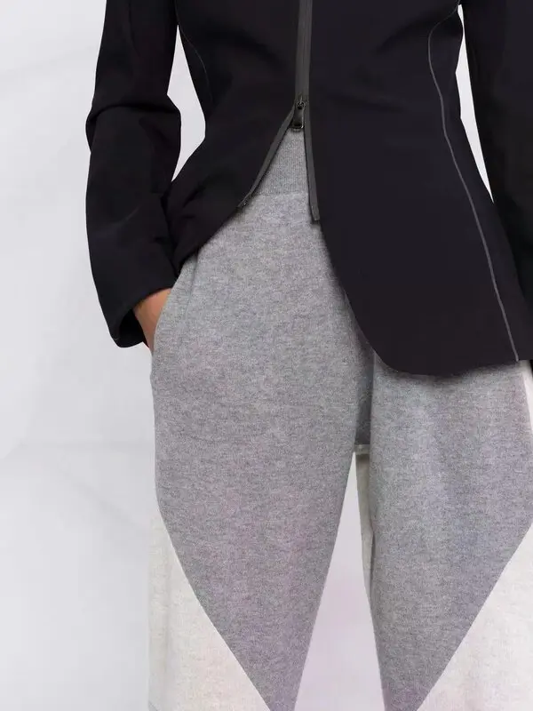 Stella McCartney Panelled Virgin Wool Track Pants