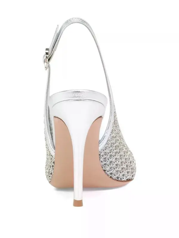 GIANVITO ROSSI Nikki Pointed Sling-back Heels