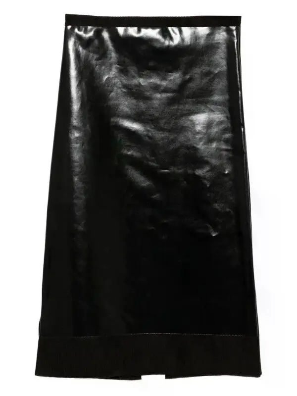 MAISON MARGIELA Panelled Midi Skirt - Brown