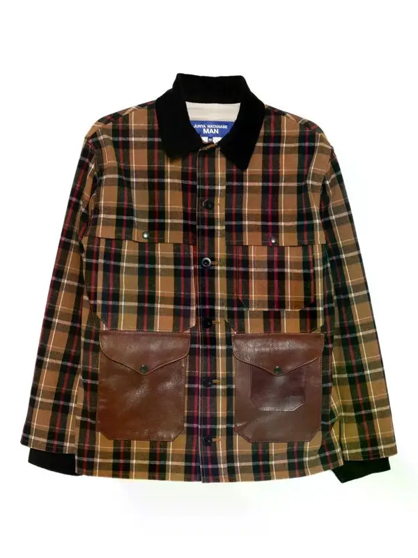 Junya Watanabe X Filson Checked Flannel Jacket - Neutrals