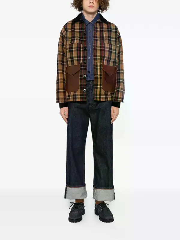 Junya Watanabe X Filson Checked Flannel Jacket - Neutrals