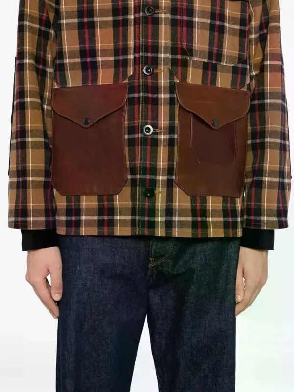 Junya Watanabe X Filson Checked Flannel Jacket - Neutrals