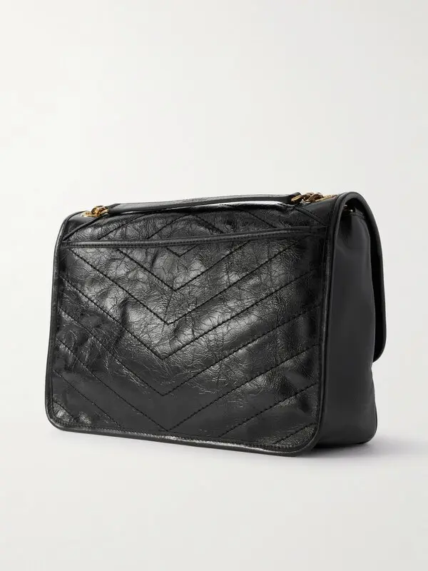 Saint Laurent Niki Medium Shoulder Bag - Black