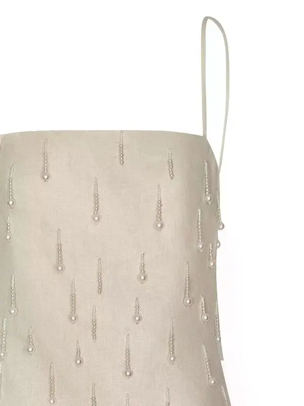 ANDRES OTALORA Beaded Mini Dress