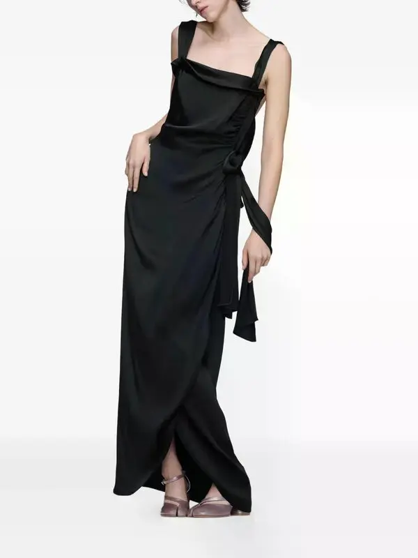 MAISON MARGIELA Asymmetric Gown With Bow Detail