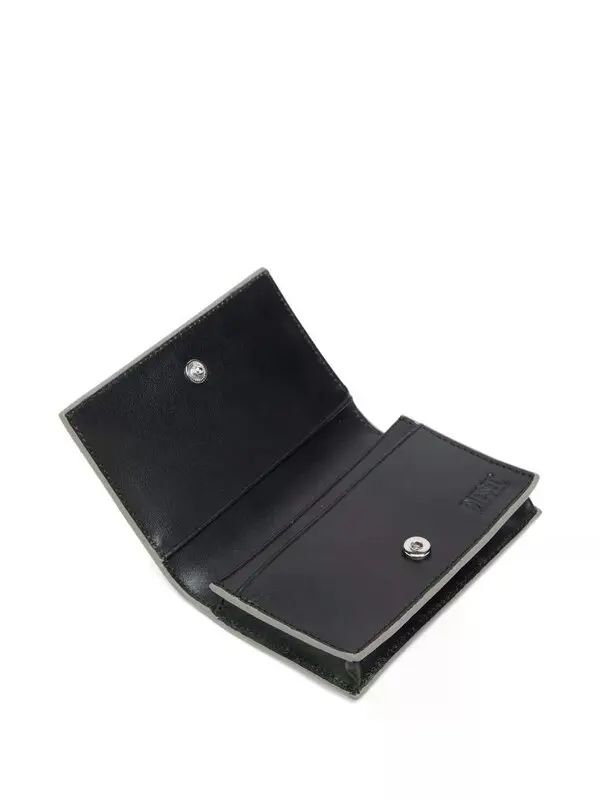 DIESEL® 1dr Card Holder - Silver