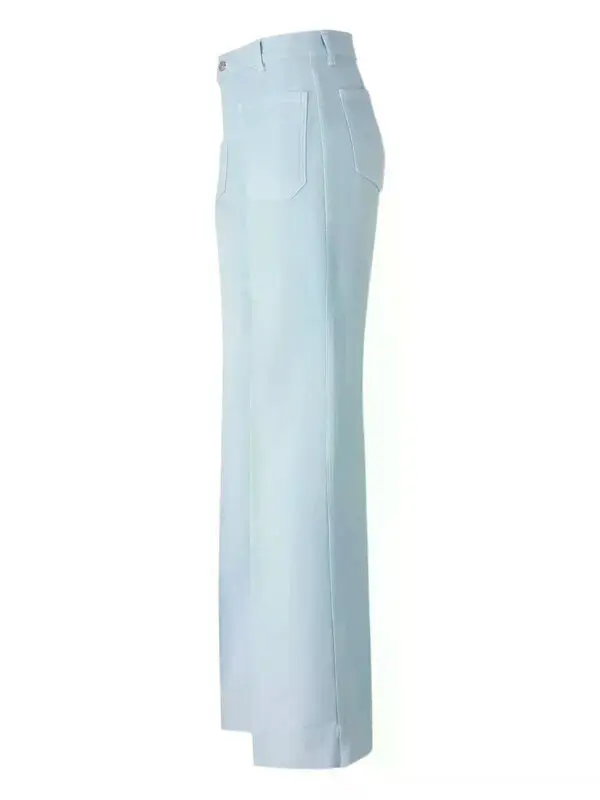 Victoria Beckham Patch-pocket Flared Jeans