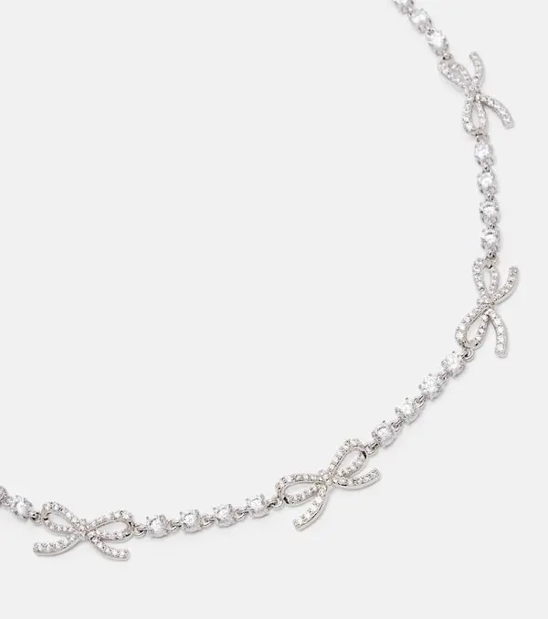 SELF-PORTRAIT Crystal-embellished Necklace