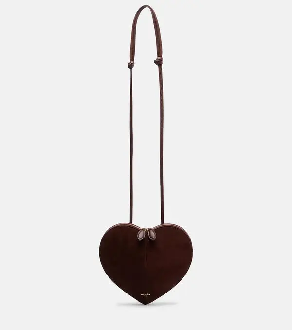 Alaïa Le Cour Heart Shoulder Bag - Brown