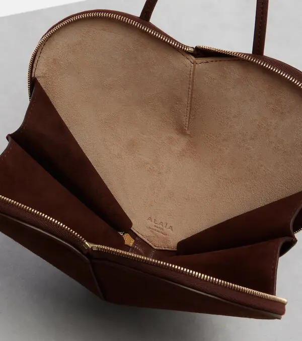 Alaïa Le Cour Heart Shoulder Bag - Brown