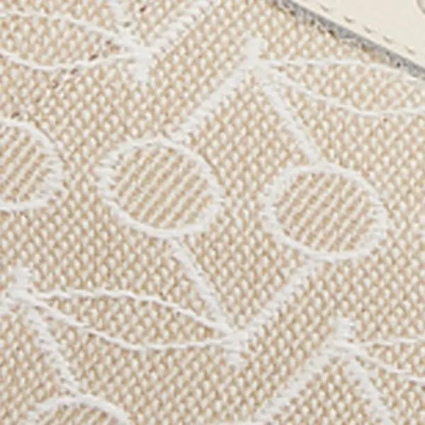Bonpoint Woven Canvas & Leather Lace-up Sneakers