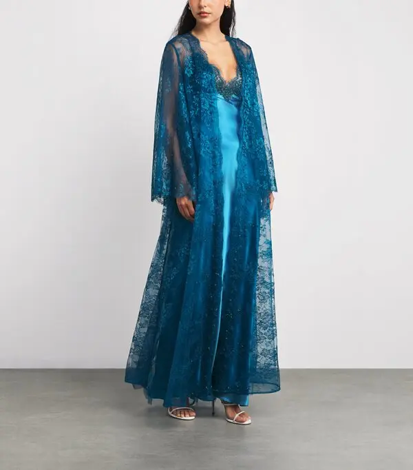Rosamosario Silk Hope Maxi Nightdress