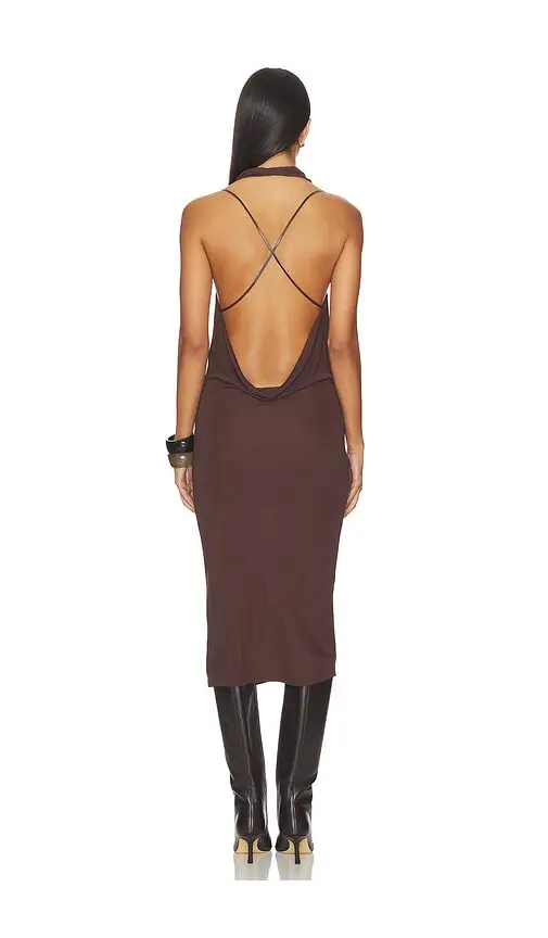 GEEL Sill Dress - Brown