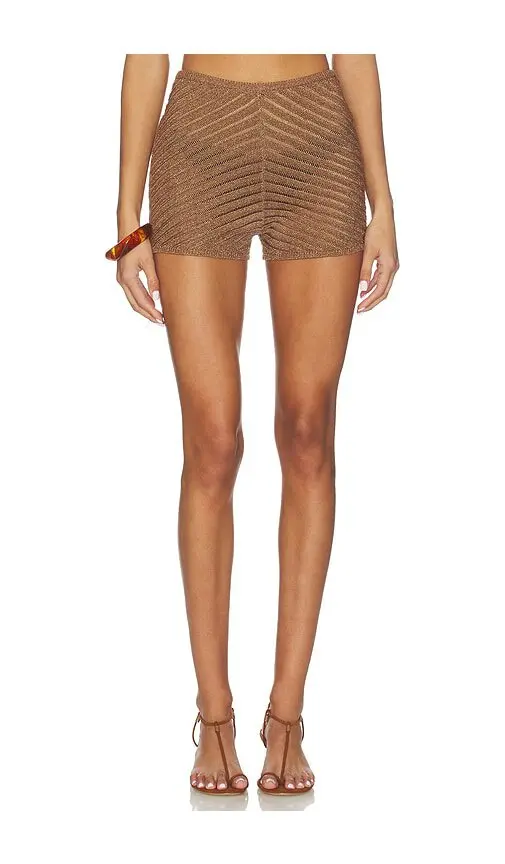 Devon Windsor Gem Short - Taupe