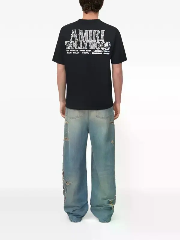 Amiri Hollywood Graphic-print T-shirt